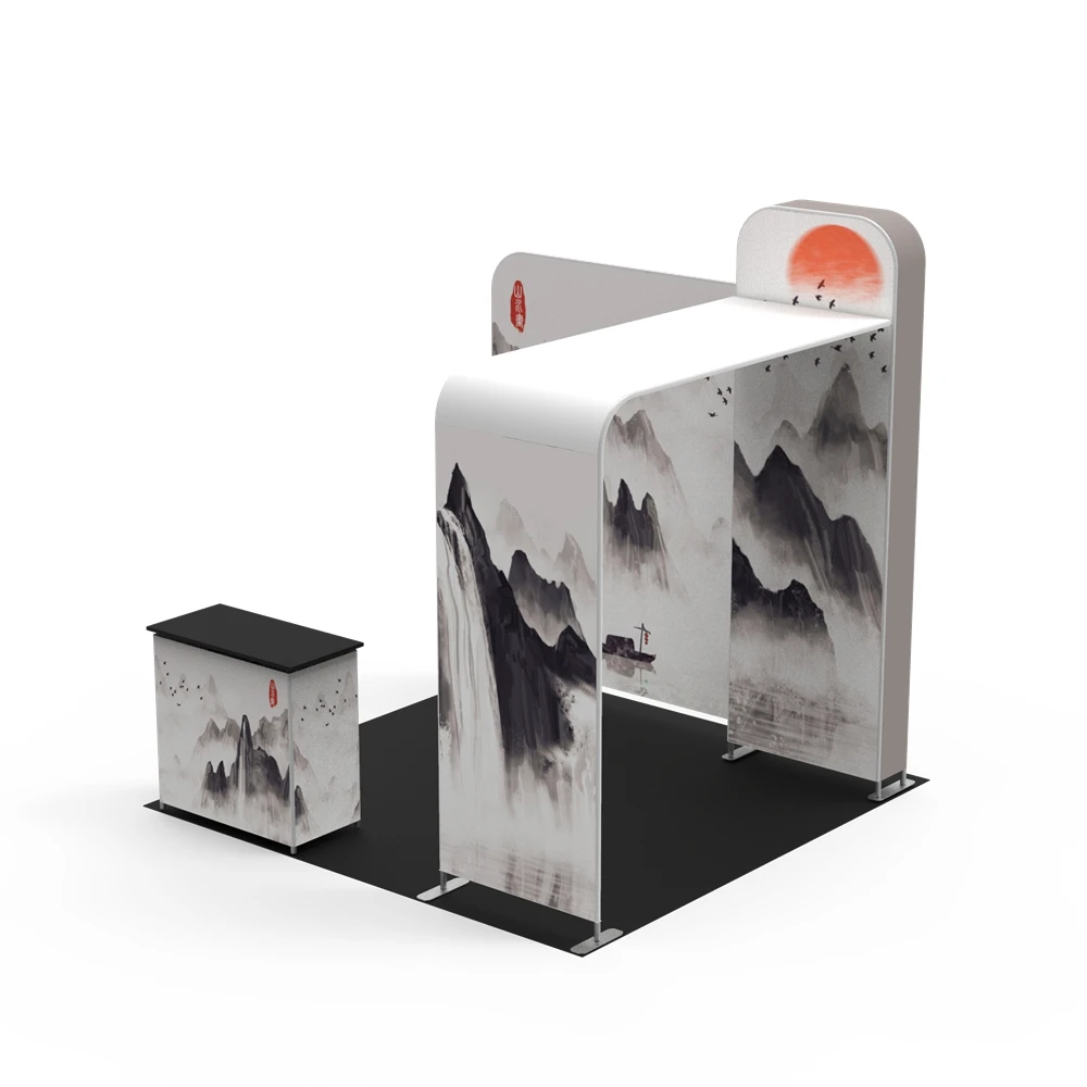 Exhibition Expo Fair Booth Spandex Tension Fabric Display Trade Show ...