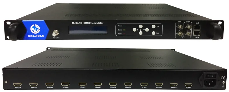 Digital Tv Headend H.264 Video Encoding 8 Channel Hd To Dvb-t Isdb-t Atsc Dvb-c Encoder ...