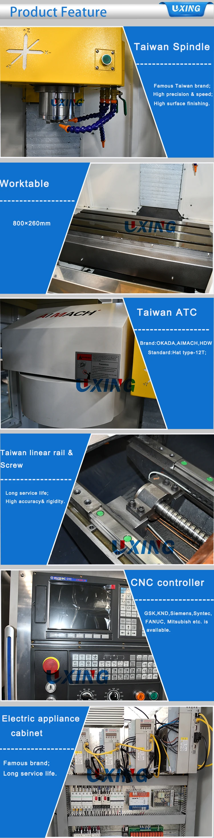3/4 Axes VMC550 Vertical Cnc Metal Milling Machines| Alibaba.com