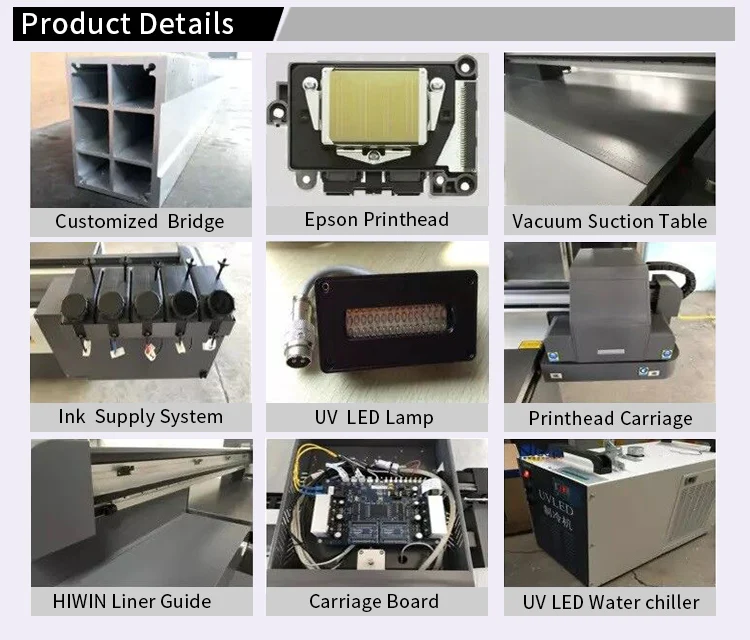 Direct to Substrate Printing Machine Flatbed Digital 6090 UV Printer