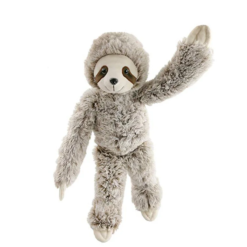 Custom Plush Three Toed Sloth Plush Toys Christmas Soft Toy Sloth ...