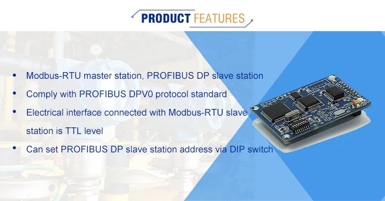 Modbus Rtu Module Modbus I/o Profibus Built-in Module - Buy Modbus Rtu ...