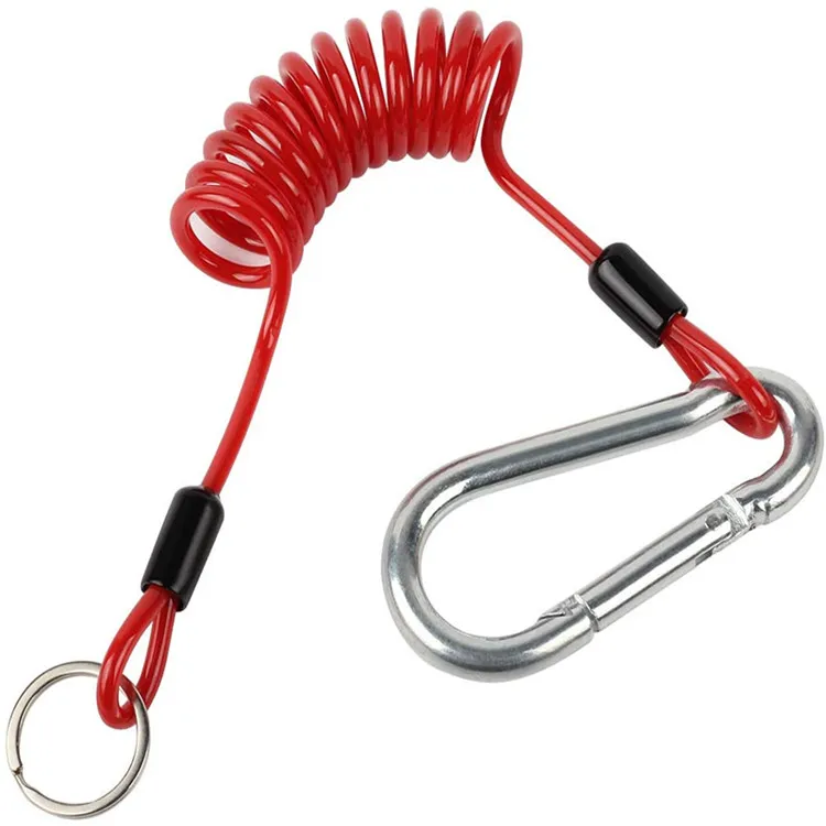 High Quality Tether Coil Spring Lanyard Military Lanyard Coil Diving ...