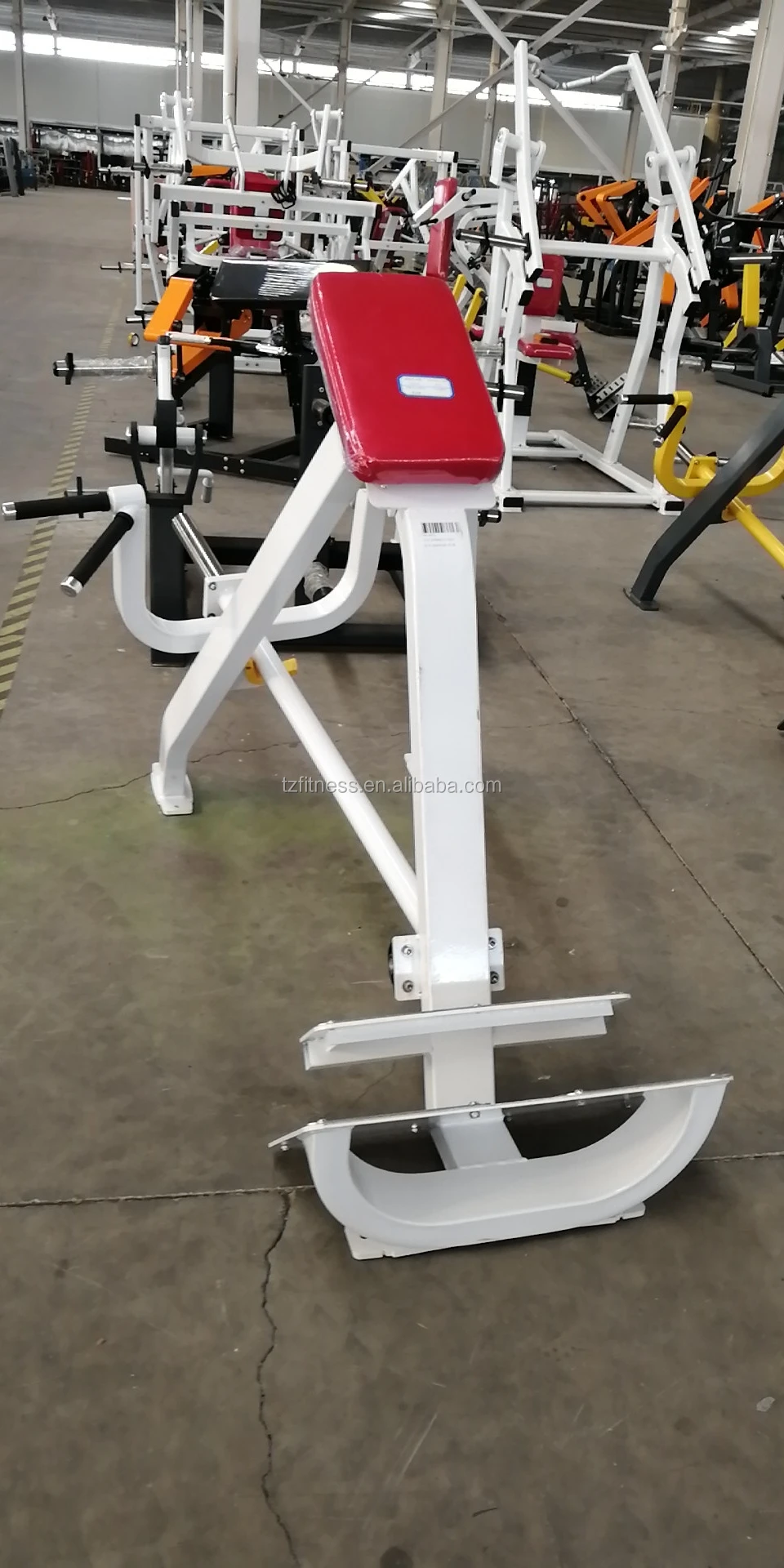 Tz-6071 T Bar Rower Plate Loaded Gym Equipment Rowing Exercise Machine ...