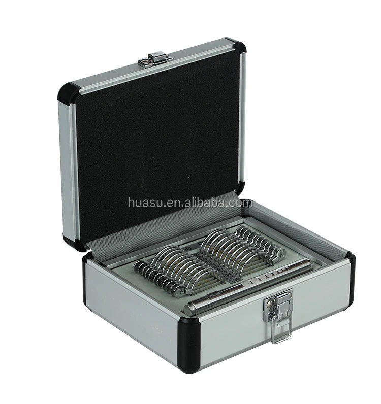 Optometry Progressive Lens Trial Box Optical Test Lenses Case Set With ...