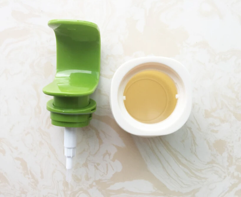 C Shape Press Type One Hand Operate Soap Bottle Hand Wash Dispenser ...