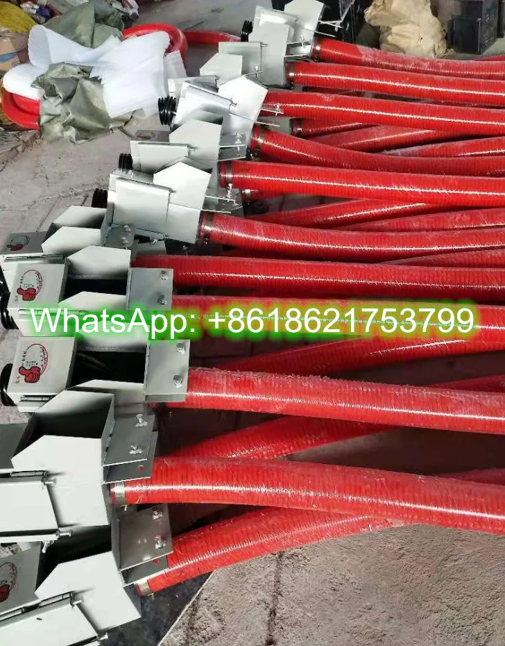 Wheat Manure Grain Screw Auger Shaftless Flexible Conveyor
