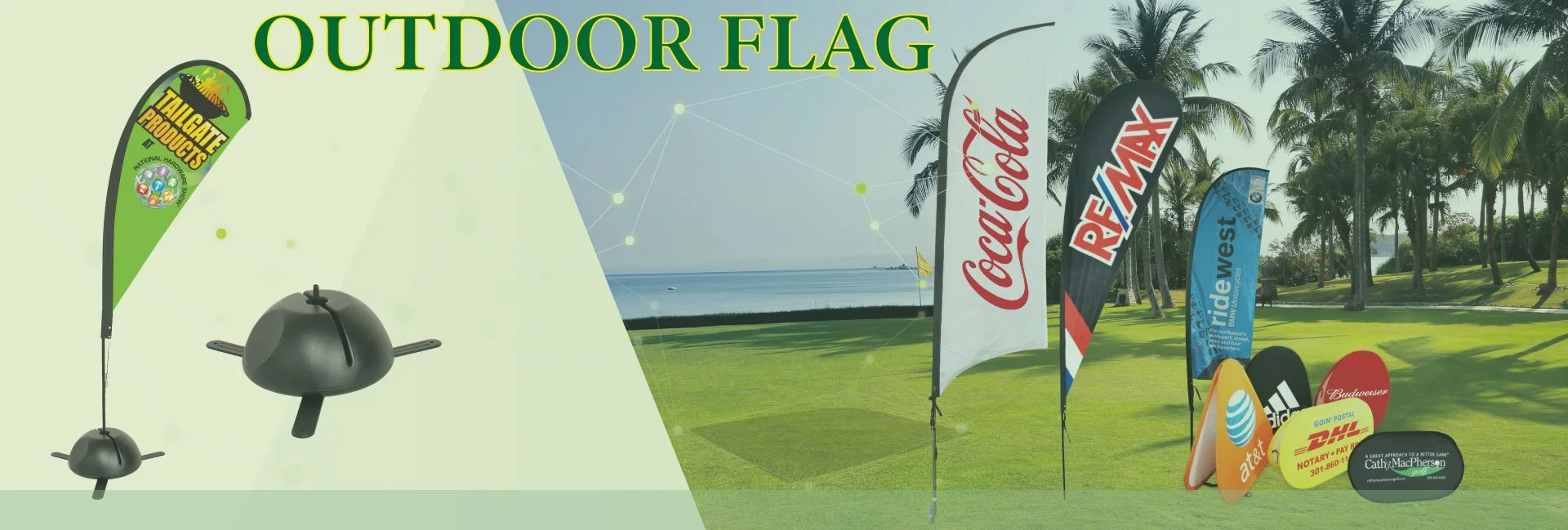 Admax Exhibition System (shanghai ) Ltd. - Flag, Fabric Print