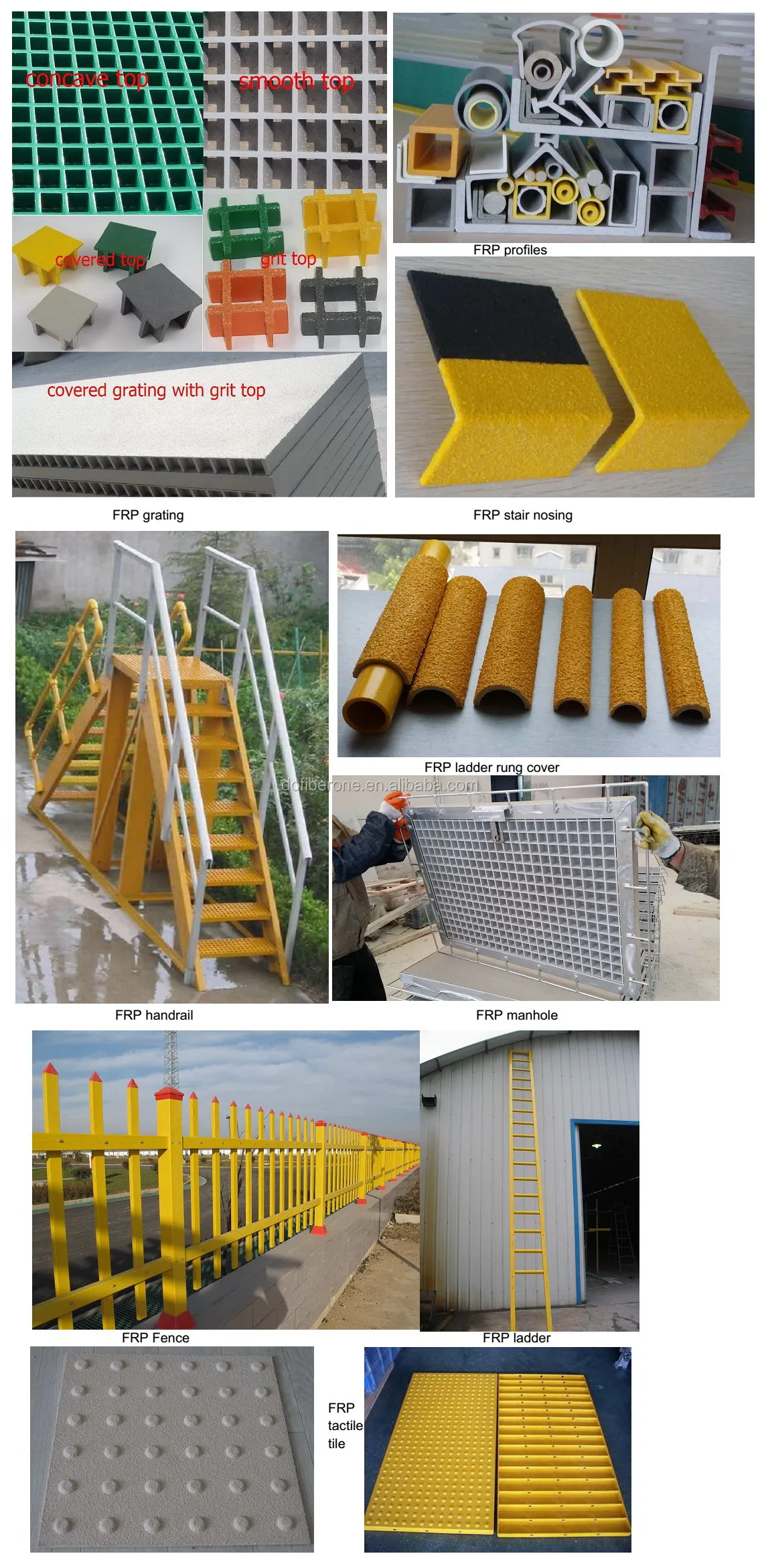 Us Standard Frp Grp Fiberglass I Beam H Beam - Buy Us Standard Frp Grp ...