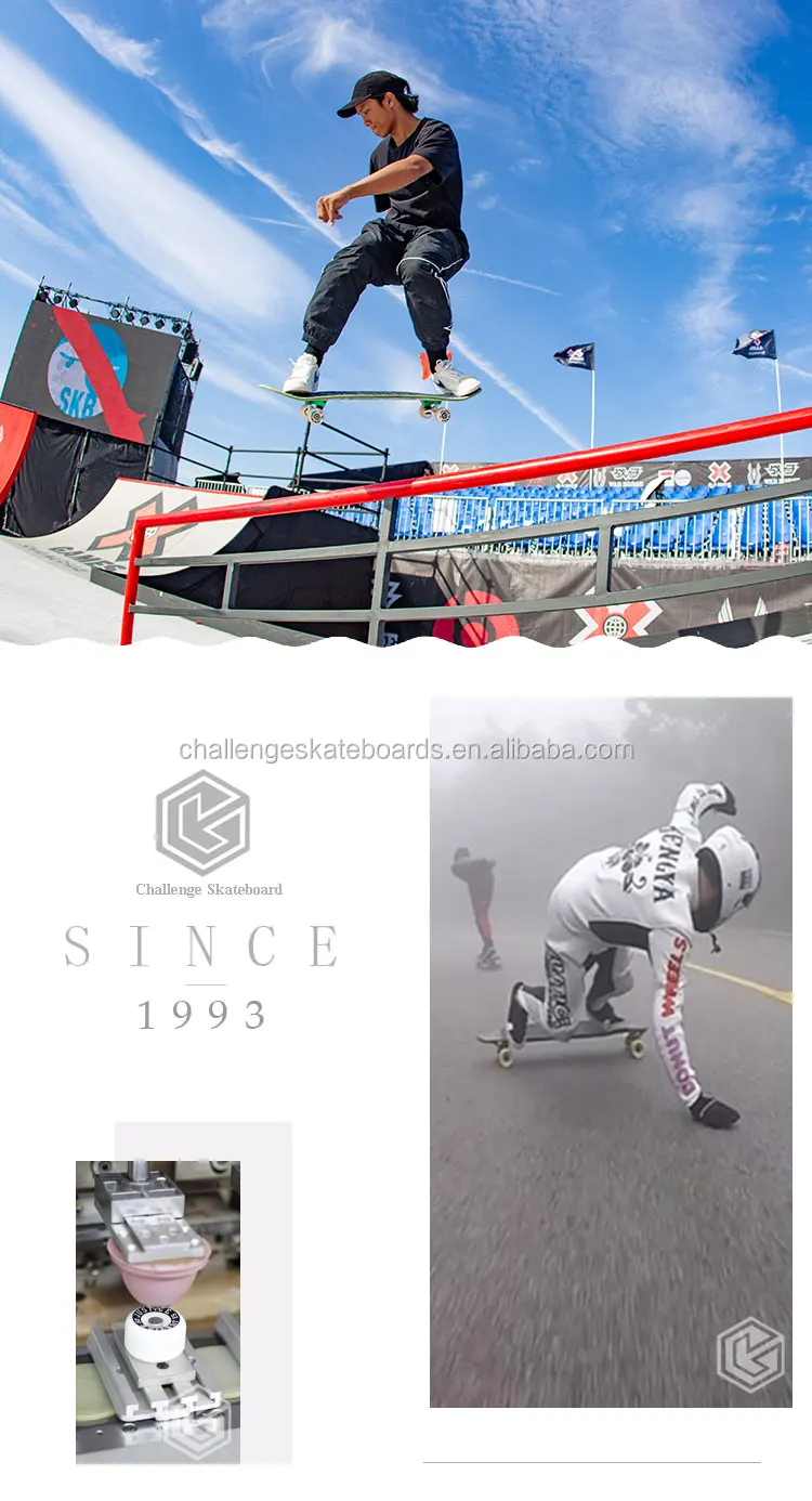 8 Ply Canadian Maple And Fiberglass Custom Pro Longboard Skateboard ...