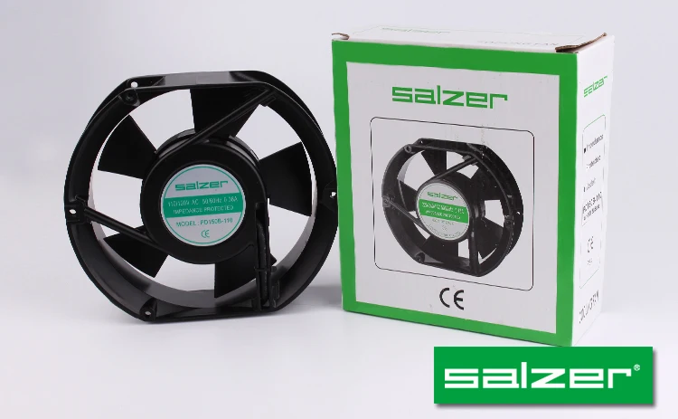 Salzer Pd157b-110 Ac Industrial Axial Flow Fan Ventilation Motor Fan ...
