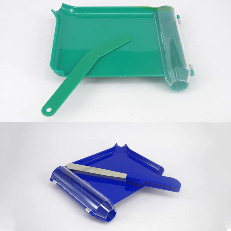 Medical Abs Plastic Pill Counting Tray With Left-handed Spatula - Buy ...