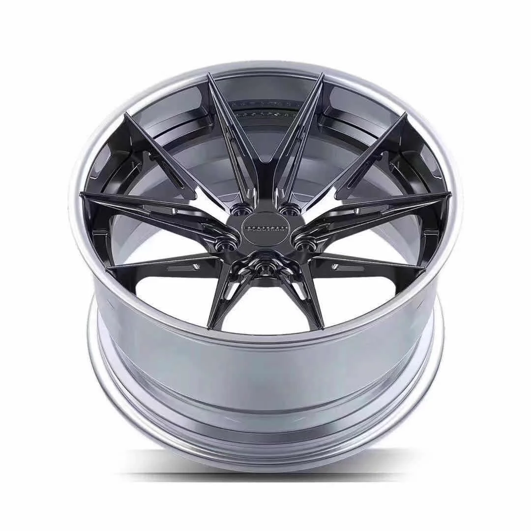 High Quality Car Rims 18 19 20 21 22 24 Inch Two Piece Forged Wheels ...