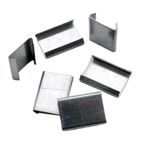 0.8*19mm Pet Galvanized Metal Clip Seals Packing Buckle Deduction - Buy ...