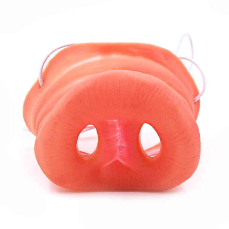 Ldd47 Pig Nose Hog Snout Toy Animal Mask With Elastic Band For Costume ...