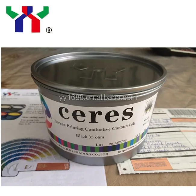 Eléctricas De Alta Calidad Tinta Conductiva Para Pantalla De Tinta De ...