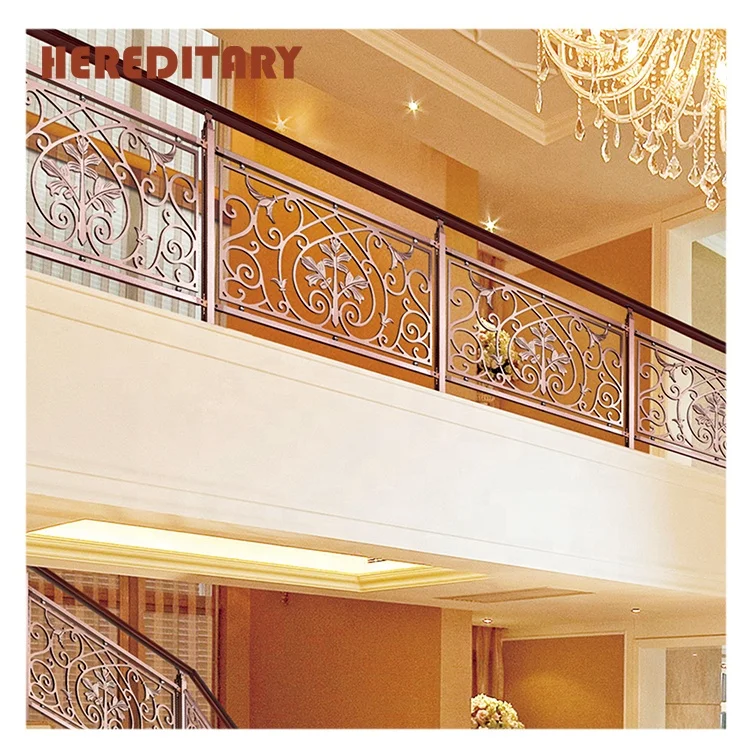 Modern Balcony Metal Railing Design - Decorative & Durable