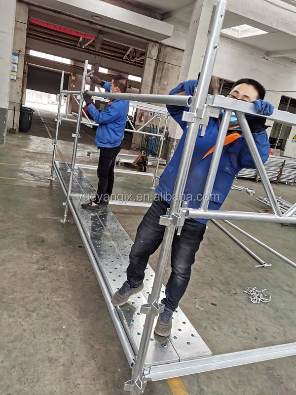 Galvanized Kwikstage Scaffolding Planks - Durable & Efficient