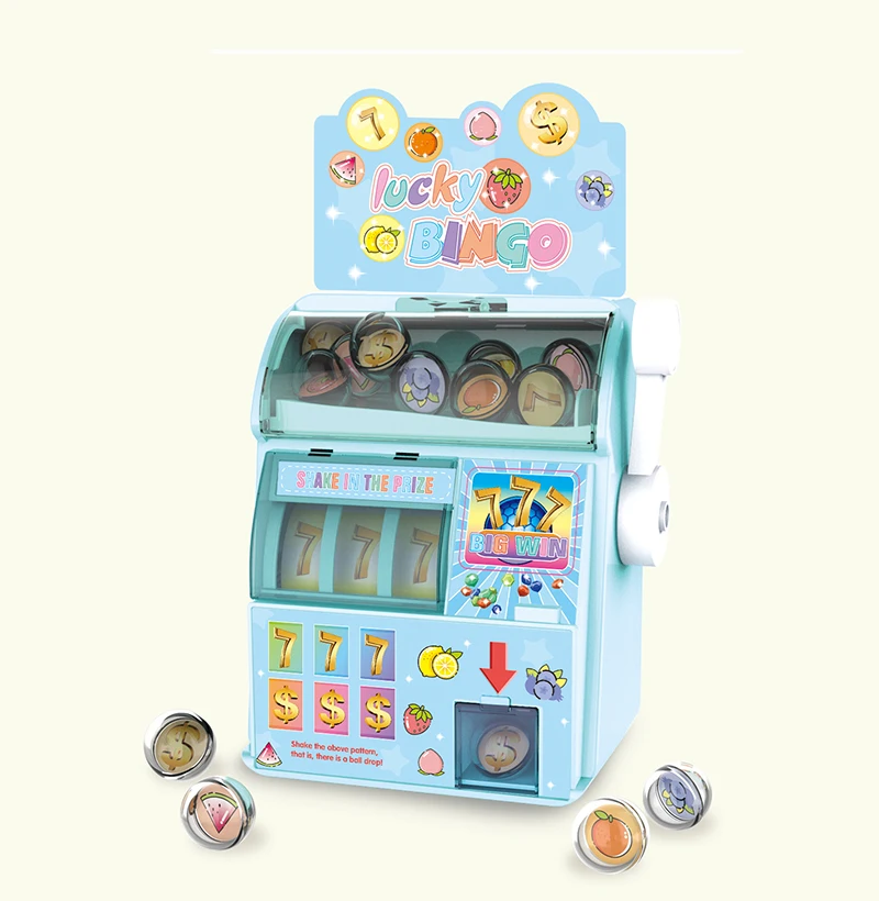 2021 New Kids Gift Plastic Lucky Win Game Machine Gambling Toy Juguetes ...