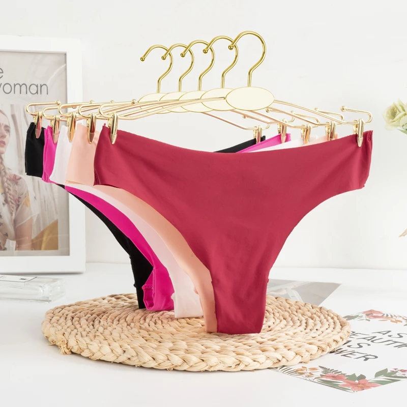 Shop Women's Sexy G-String in-Stock Traceless ODM Knitted Thong