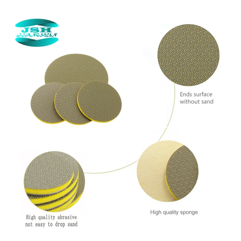 Abrasive Tools Diamond Sanding Sponge Blocks For Grinding Stones - Buy ...