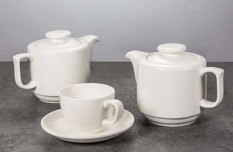 Royal A Ware Salas - Premium White Porcelain Coffee Pot