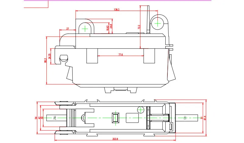 160A Single Phase Pole Mounted Fuse Switch Disconnector for NH Fuse