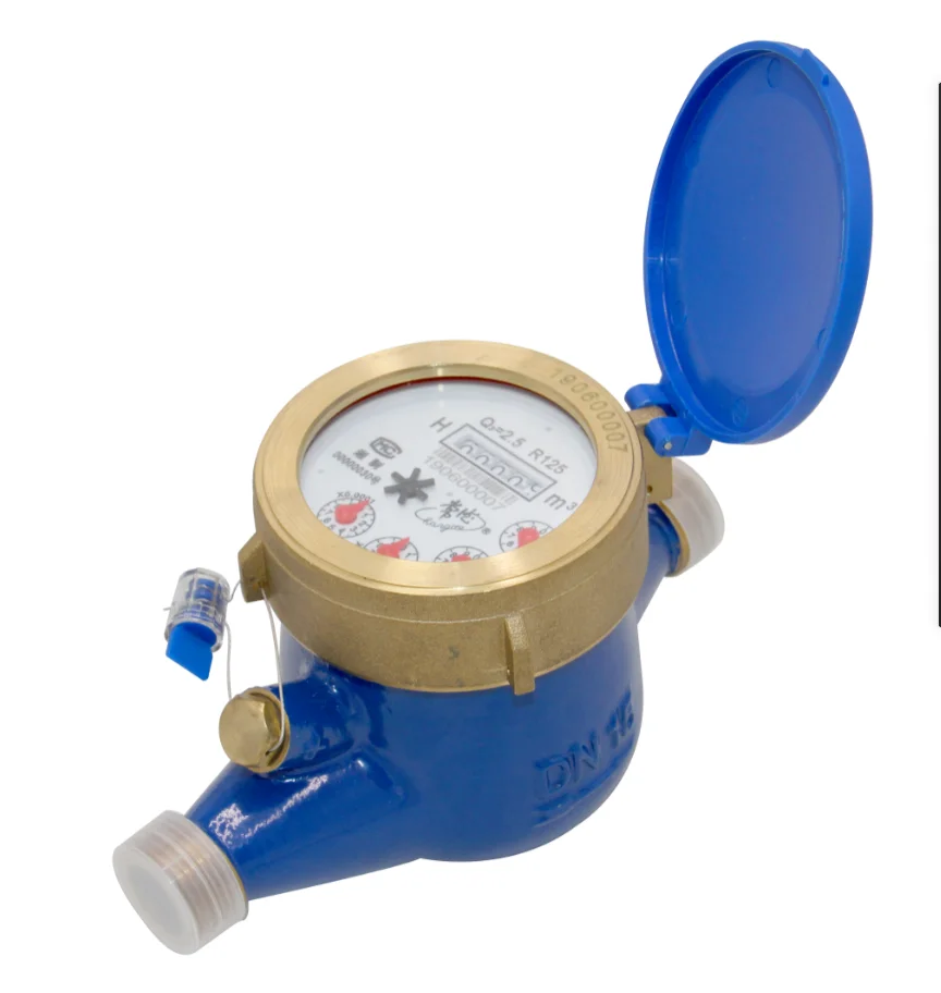 Multi Jet Brass Body Super Dry Dial Cold Water Meter With Inner Filter ...