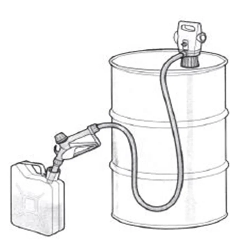 Plastic Def/adblue Transfer Drum Pump Barrel Hand Lever Pump 0.5l ...
