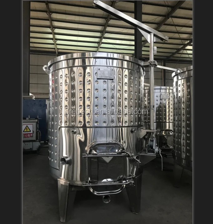 100kl White Wine Fermentation Tank For Winery Tank Farm - Buy White ...