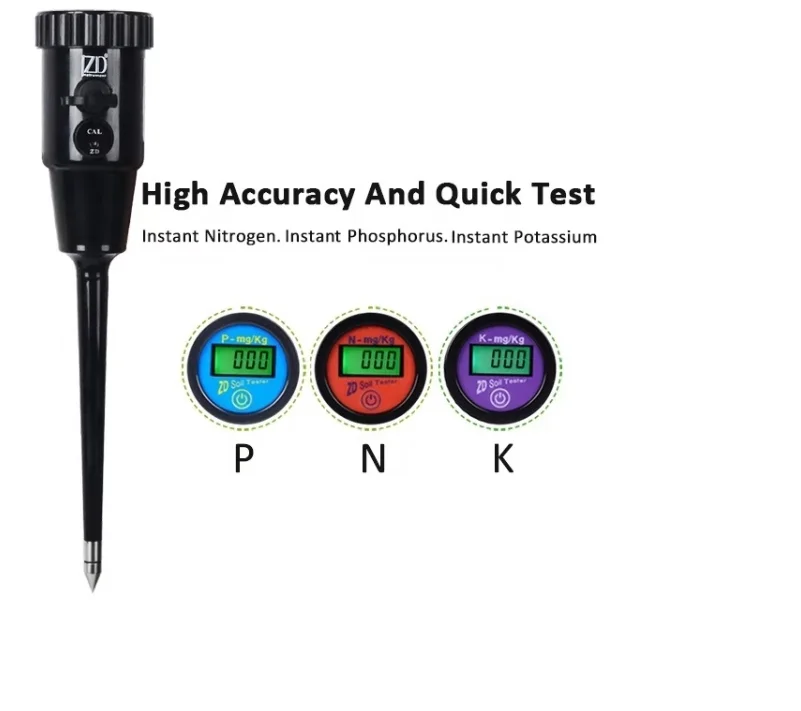 2020 Digital Soil Instant Available Npk Fertility Nutrient Tester Meter ...