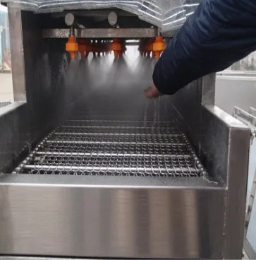 Plastic Floor Slats Cleaning Machine Poultry Broilers Cages Washing ...