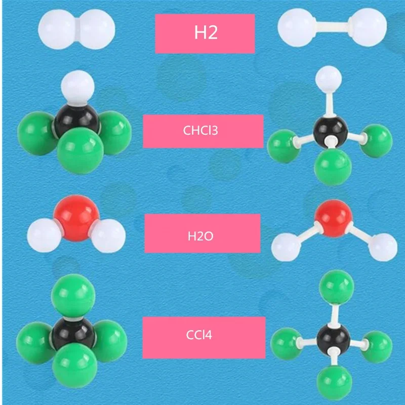 Plastic Molecular Model Kit For Inorganic & Organic Molecular Model ...