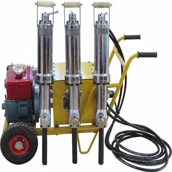 Manual Rock Core Splitter Hydraulic Stone Splitter Cracking Machine For ...