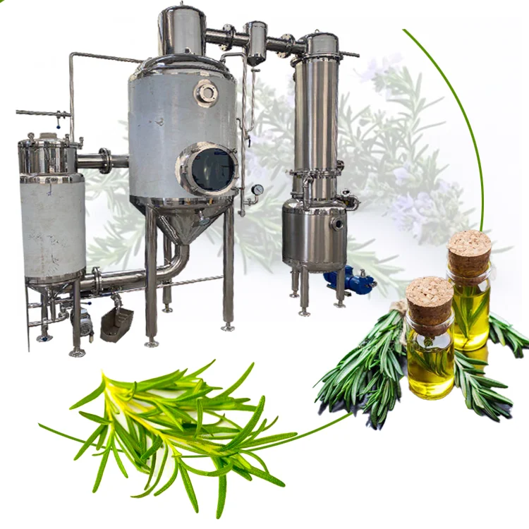 Lavender Lemon Agarwood Essential Oil Distillation Machine