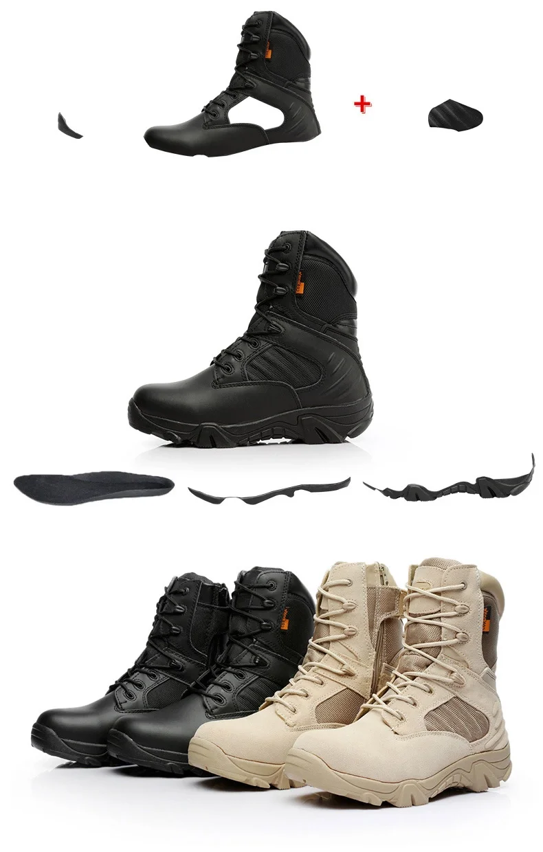 Botas Militares Tactical Delta Force Combat Shoes Us Botas Tactico ...