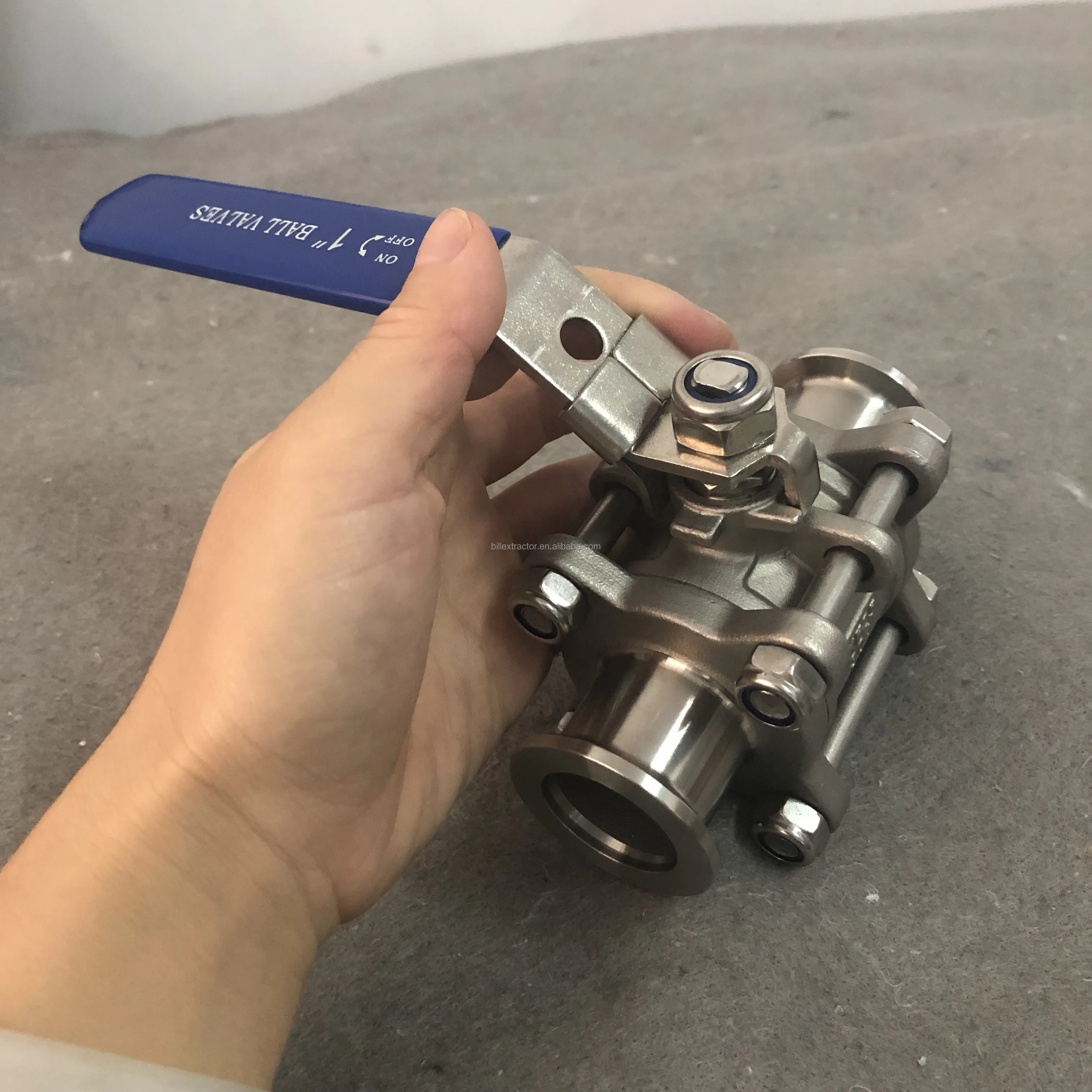 Stainless Steel Dn50 Tri Clamp Flexible Hose With Bellow100mm Length ...