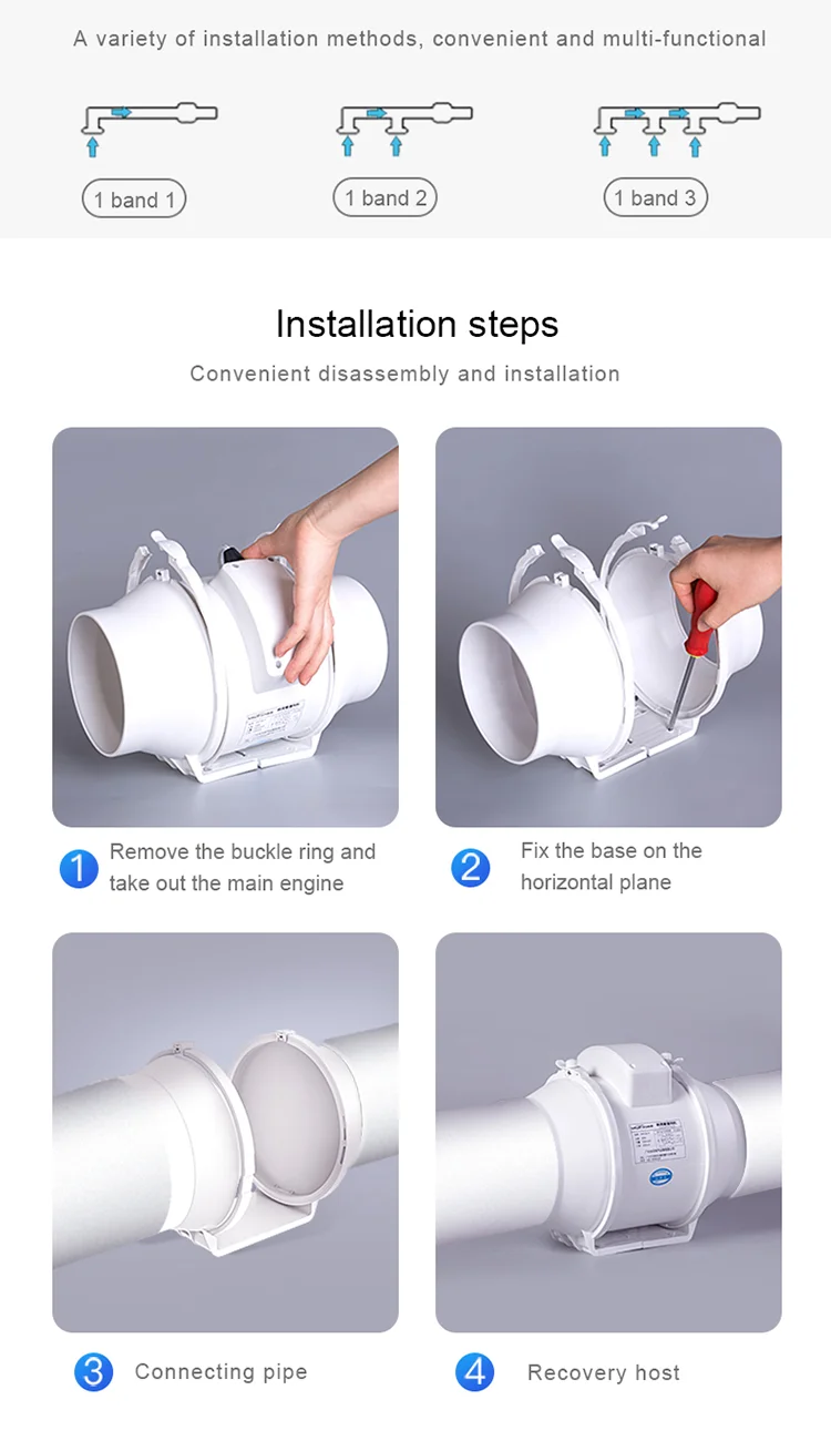10 Inch Inline Duct Fans - Efficient Ventilation Solutions