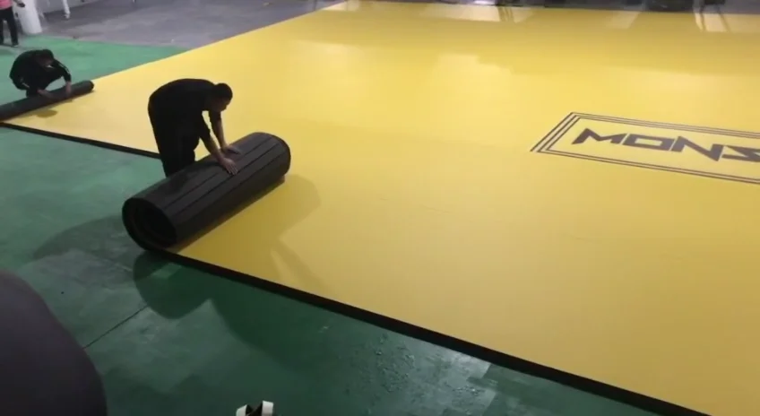 High Density Boxing Sanda Mma Wrestling Taekwondo Roll Mat For Sale ...