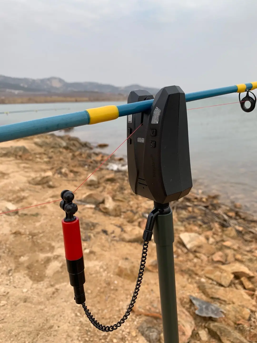 Stainless Steel Chain Adjustable Line Clip for Carp Fishing