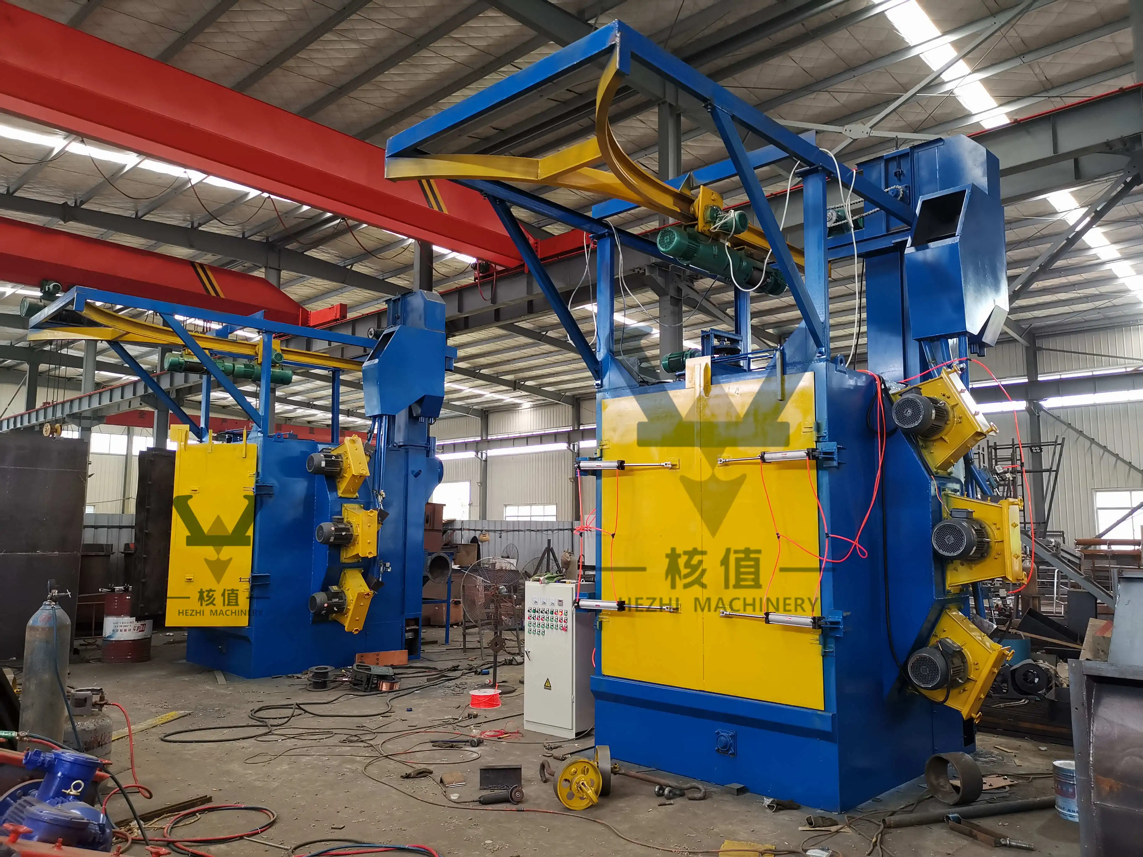 Q37 Spinner Single Or Double Hanger Hook Cleaning Type Equipment Shot ...