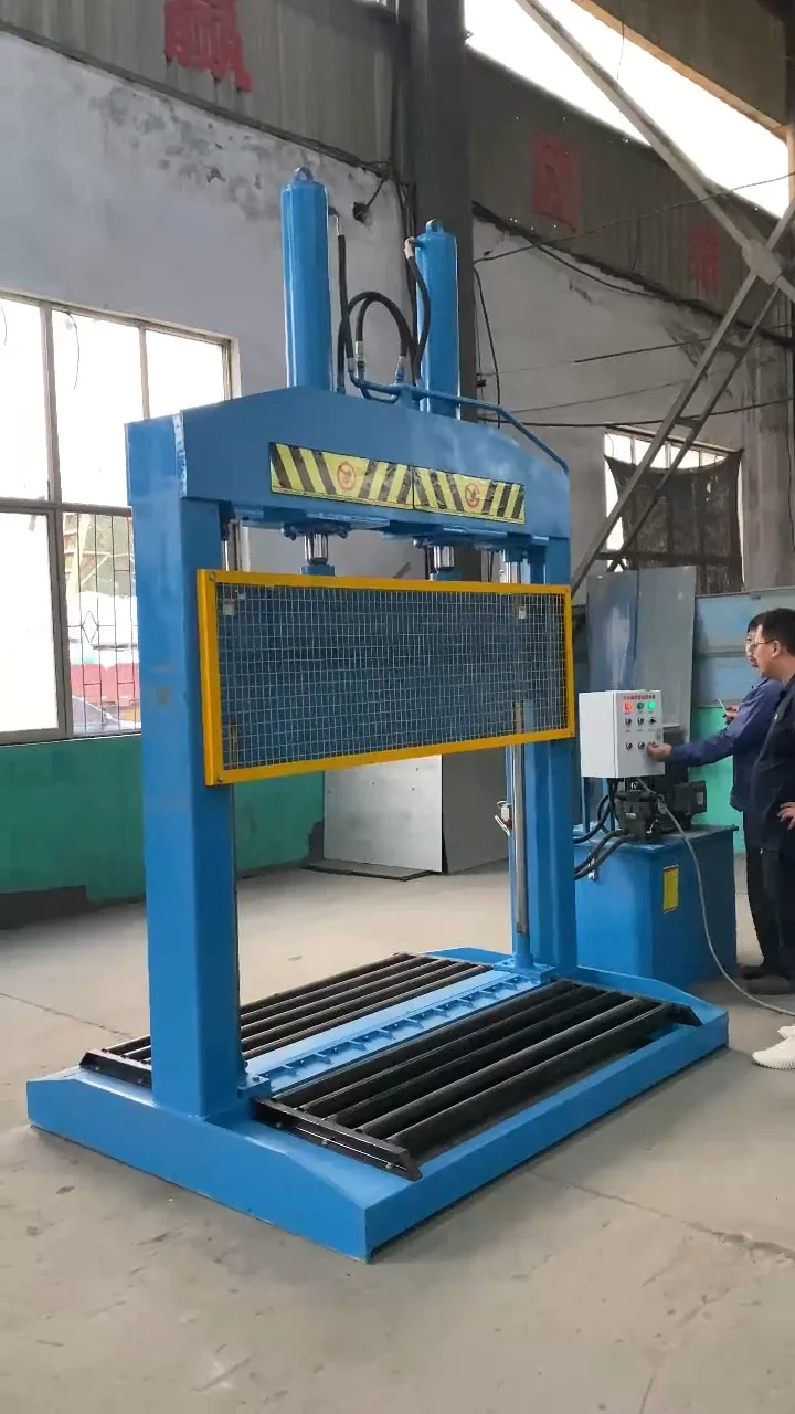 High Pressure Hydraulic Rubber Guillotine Cutter Machine,Waste Rubber ...
