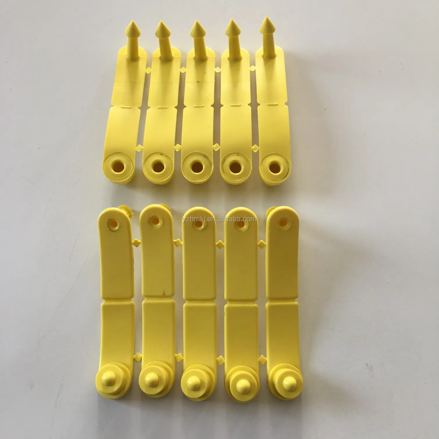 Visual Yellow Livestock Connect Metal Pin Sheep Ear Tag