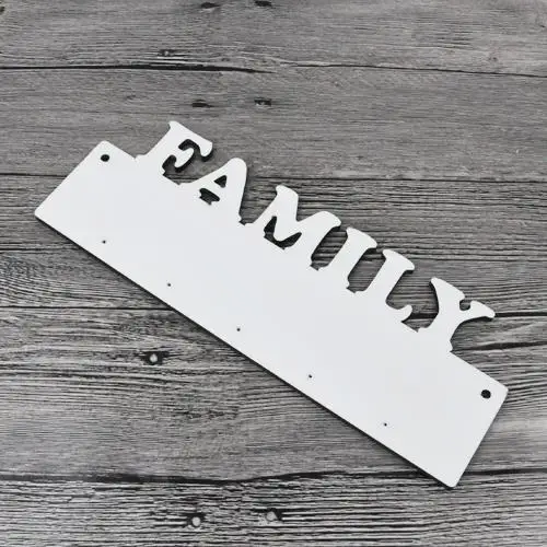Diy Mdf Wooden Sublimation Key Holder Blank White Custom Gift - Buy ...