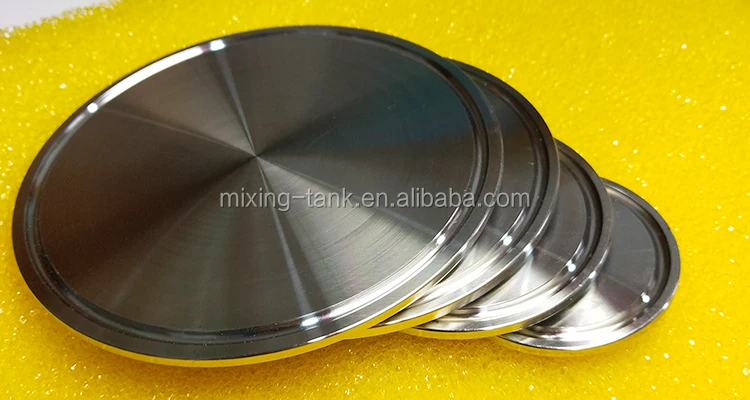 Stainless Steel SUS304 End Cap - 1-1/4'' Sanitary Clamp