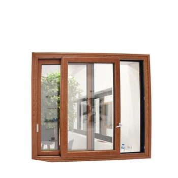 Anodized Bronze Aluminium Frame Glass Window - Buy Window,Glass Window ...