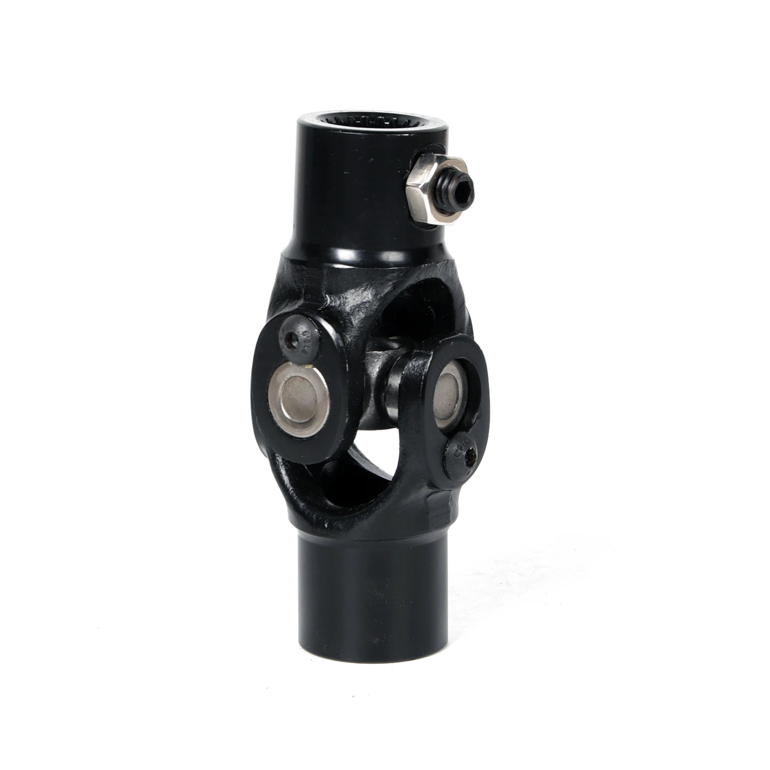 Custom Universal Coupling Joint Splined Steering Shaft Steel U-joint ...