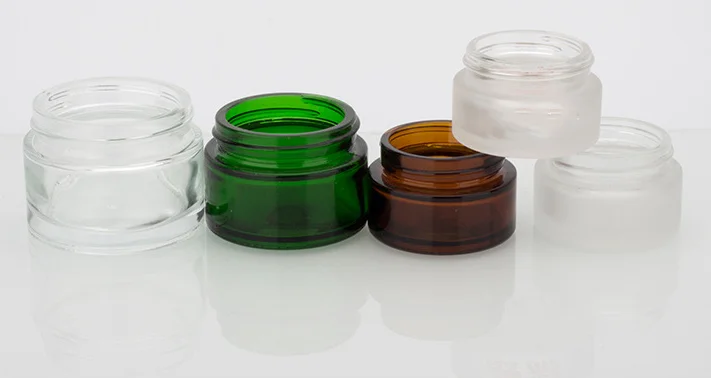 Customized Cosmetic Glass Cream Jars - Perfect for Skin Care