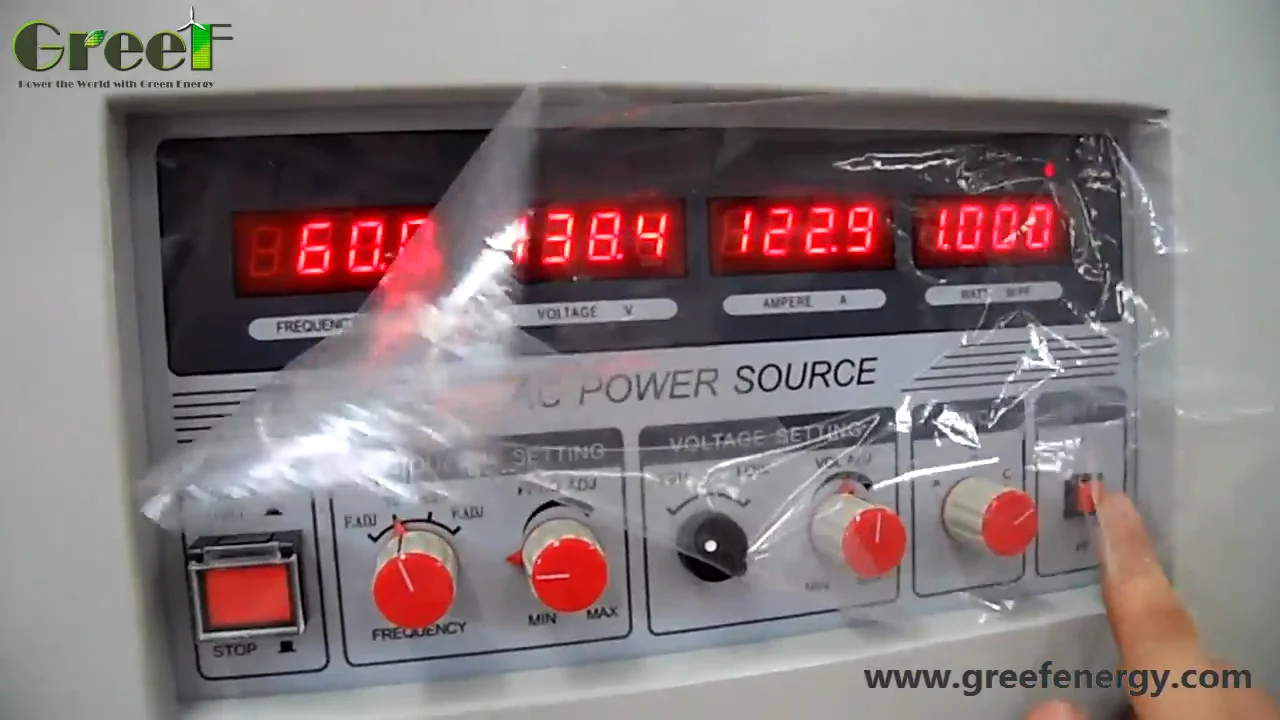 5kva 10kva 15kva Voltage& Frequency Stabilizer Water Turbine Inverter ...
