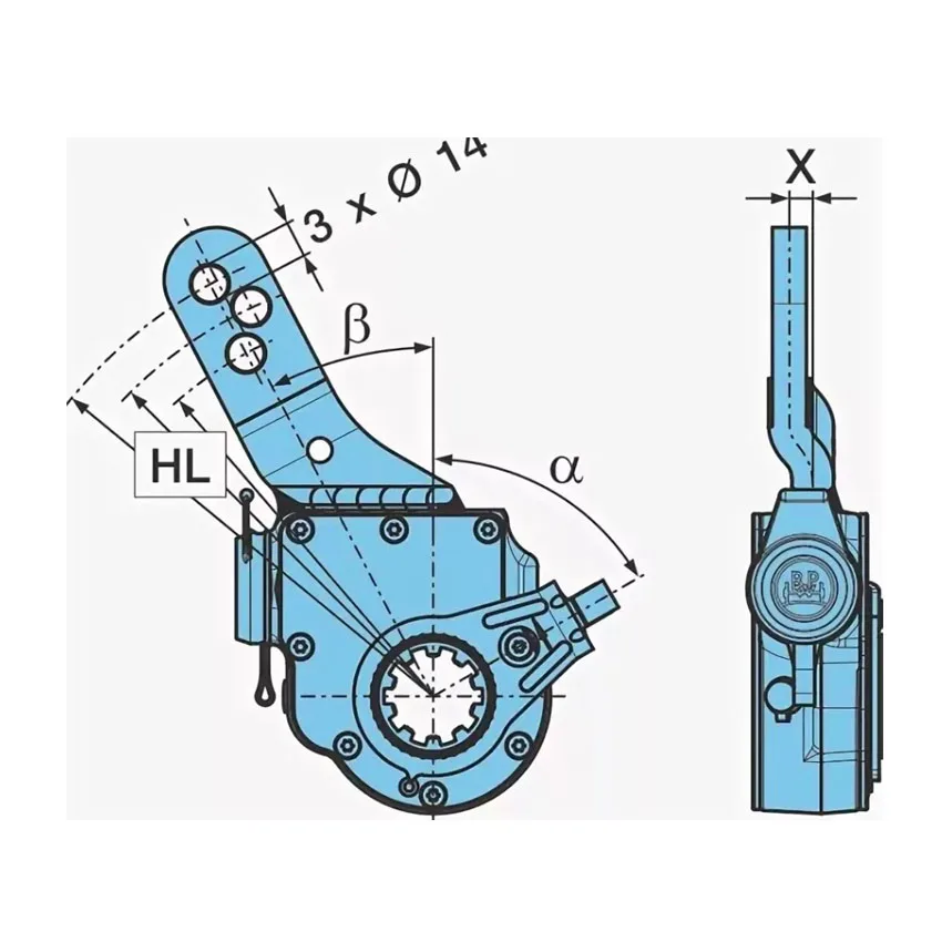 Automatic Brake Adjuster 9454200238 For Bpw - Buy Automatic Brake ...